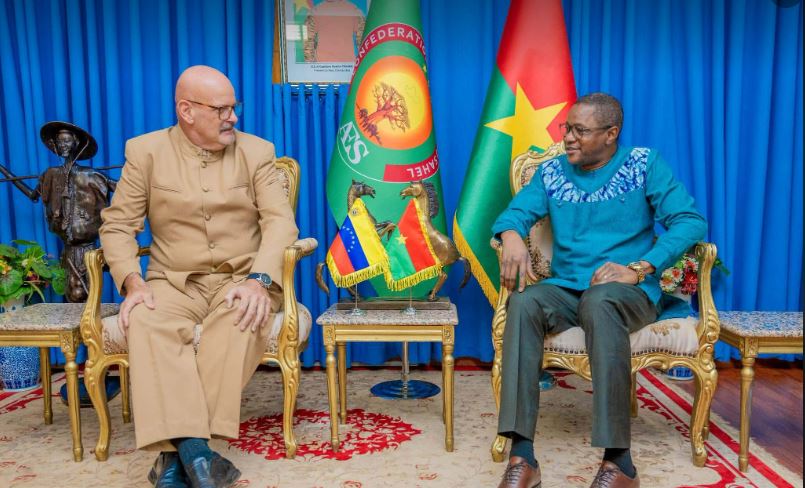 Burkina Faso/Diplomacy: Moemeli e mocha oa Venezuela o amohetsoe ke ...